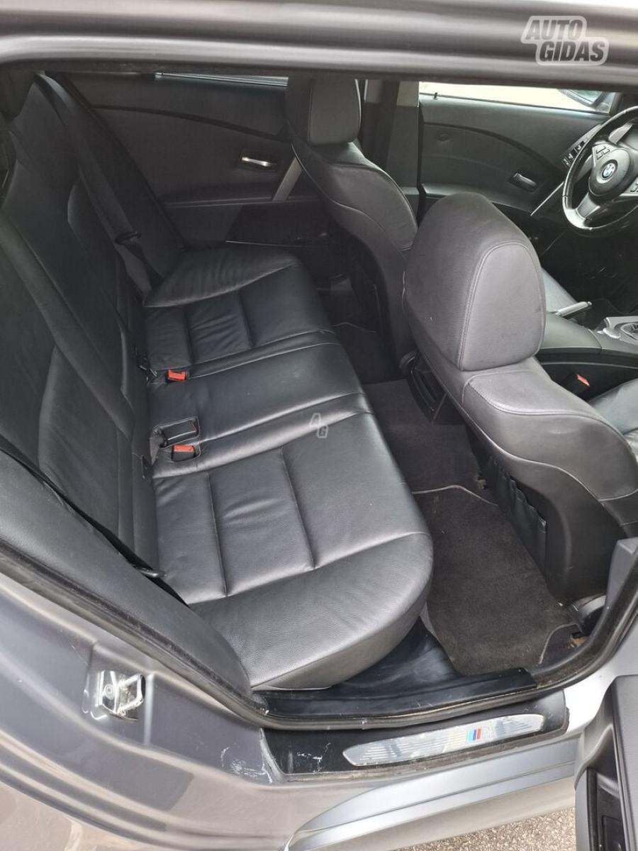 BMW 525 2005 in Ariogala, with an engine capacity of 2.50 L and mileage of 401 thousand km for 3250 €, photo 11 on AUTOMOTO.COM.LV
