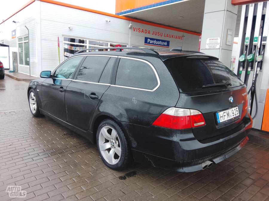 BMW 525 2005 Panevēža, ar dzinēja tilpumu 2.50 L un nobraukumu 574 tūkst. km par 1600 €, foto 4 vietnē AUTOMOTO.COM.LV