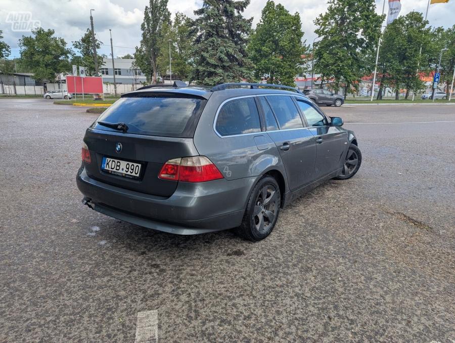 BMW 525 2005 in Kaunas, with an engine capacity of 2.50 L and mileage of 281 thousand km for 2550 €, photo 4 on AUTOMOTO.COM.LV