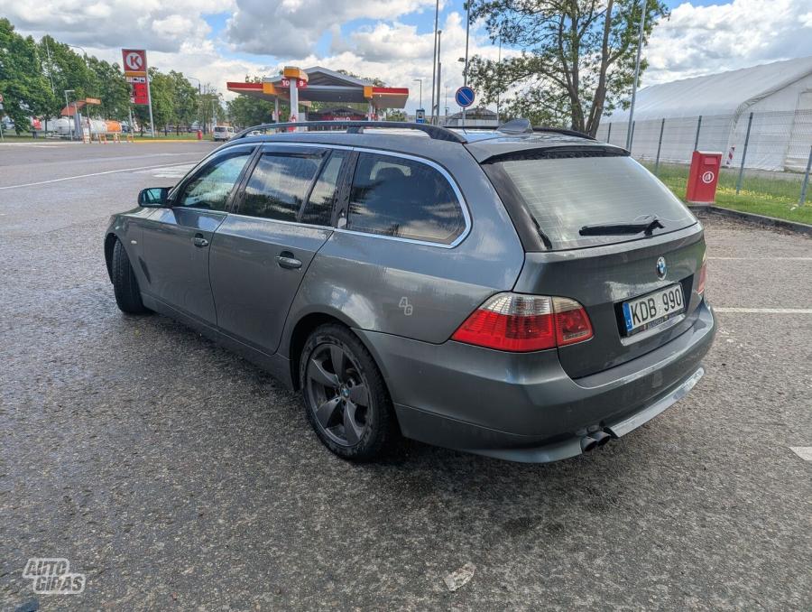 BMW 525 2005 in Kaunas, with an engine capacity of 2.50 L and mileage of 281 thousand km for 2550 €, photo 5 on AUTOMOTO.COM.LV