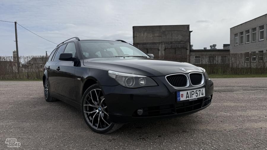 BMW 525 2005 Viļņa, ar dzinēja tilpumu 2.50 L un nobraukumu 405 tūkst. km par 2600 €, foto 1 vietnē AUTOMOTO.COM.LV