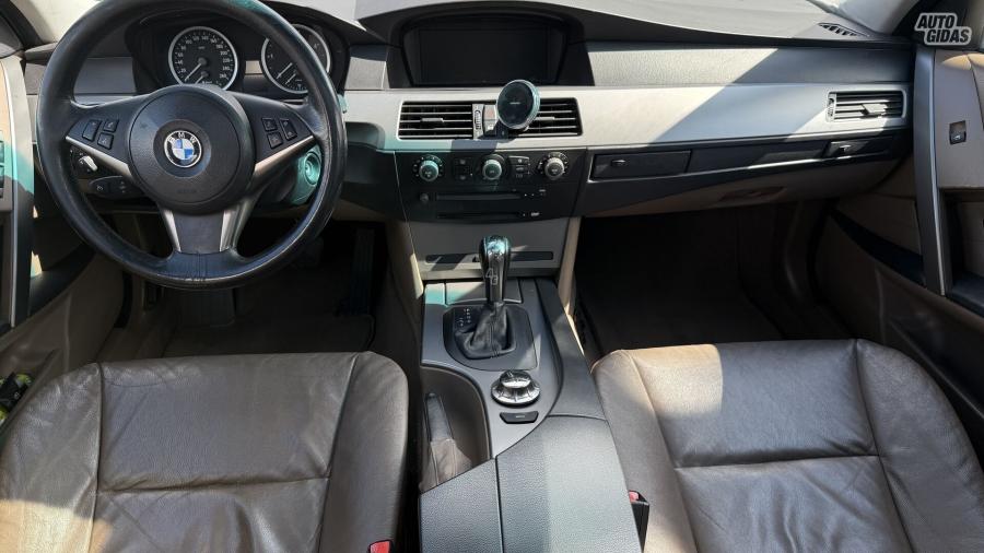 BMW 525 2005 Viļņa, ar dzinēja tilpumu 2.50 L un nobraukumu 405 tūkst. km par 2600 €, foto 6 vietnē AUTOMOTO.COM.LV