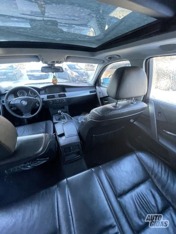 BMW 525 2005 Viļņa, ar dzinēja tilpumu 2.50 L un nobraukumu 420 tūkst. km par 1900 €, foto 6 vietnē AUTOMOTO.COM.LV
