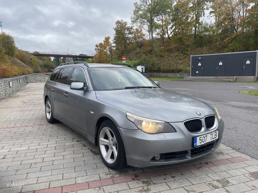 BMW 525 2005 in Rakvere, with an engine capacity of 2.50 L and mileage of 393 thousand km for 2900 €, photo 6 on AUTOMOTO.COM.LV
