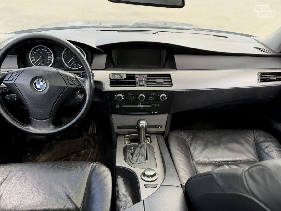 BMW 525 2005 in Kaunas, with an engine capacity of 2.50 L and mileage of 374 thousand km for 1000 €, photo 8 on AUTOMOTO.COM.LV