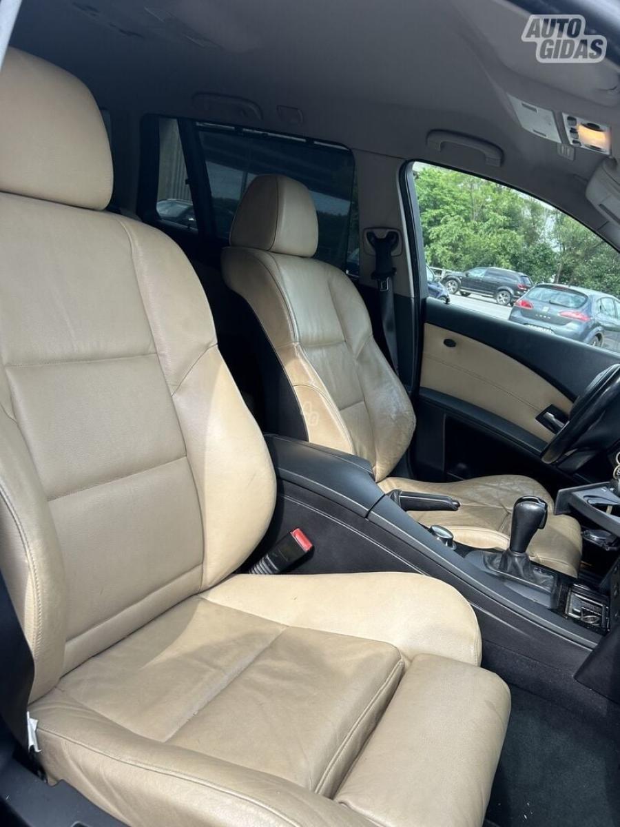 BMW 525 2005 Kauņa, ar dzinēja tilpumu 2.50 L un nobraukumu 327 tūkst. km par 2200 €, foto 10 vietnē AUTOMOTO.COM.LV