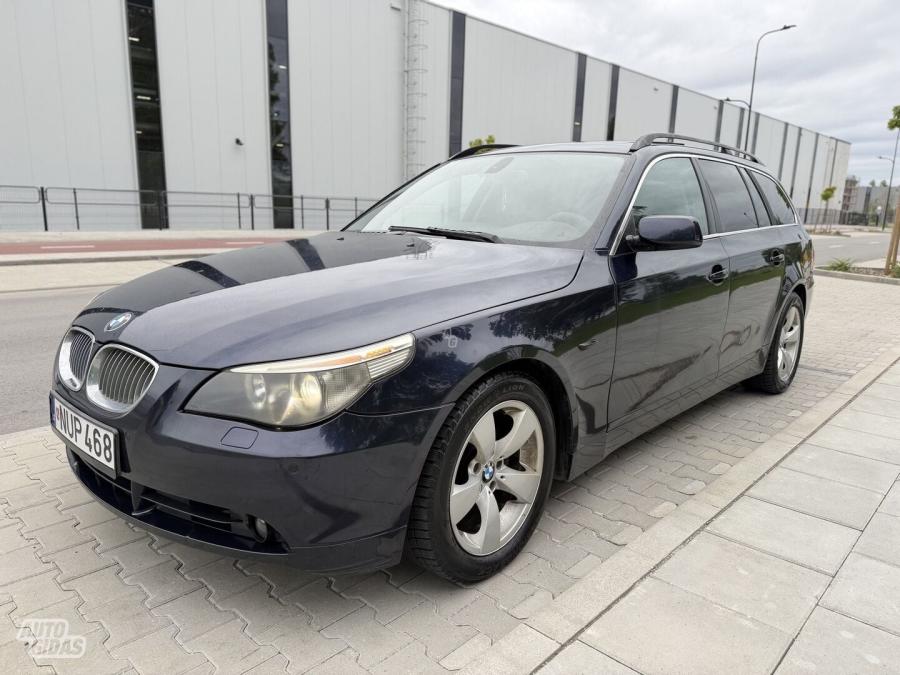 BMW 525 2005 in Vilnius, with an engine capacity of 2.50 L and mileage of 450 thousand km for 1850 €, photo 3 on AUTOMOTO.COM.LV