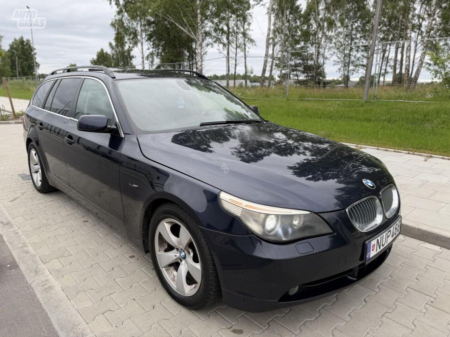 BMW 525 2005 in Vilnius, with an engine capacity of 2.50 L and mileage of 450 thousand km for 1850 €, photo 5 on AUTOMOTO.COM.LV