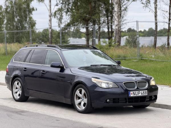BMW 525 2005 in Vilnius, with an engine capacity of 2.50 L and mileage of 450 thousand km for 1850 €, photo 5 on AUTOMOTO.COM.LV