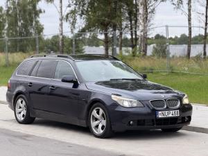 BMW 525 2005 in Vilnius, with an engine capacity of 2.50 L and mileage of 450 thousand km for 1850 €, photo 6 on AUTOMOTO.COM.LV
