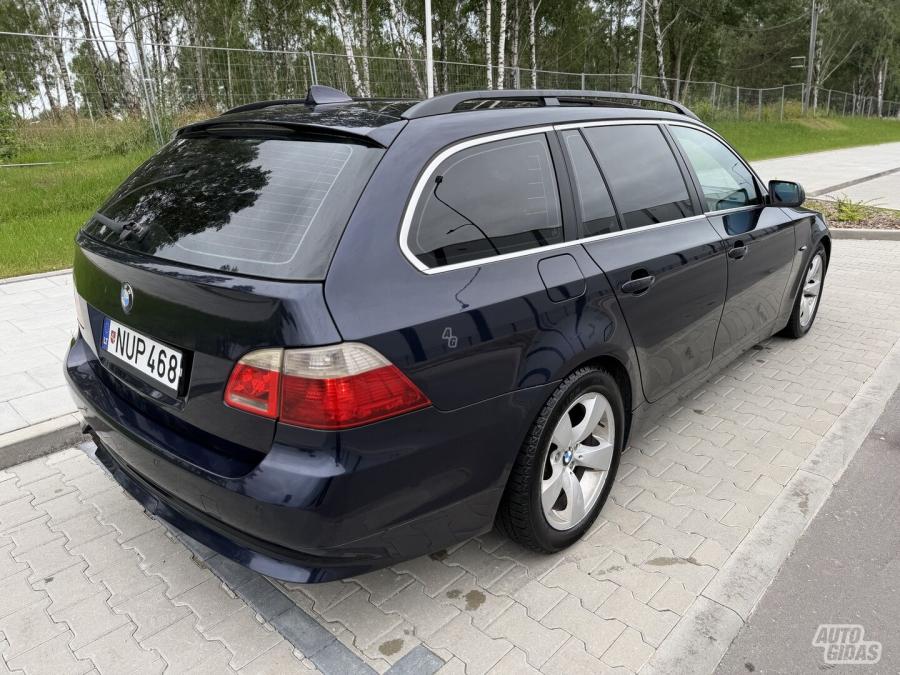 BMW 525 2005 in Vilnius, with an engine capacity of 2.50 L and mileage of 450 thousand km for 1850 €, photo 9 on AUTOMOTO.COM.LV