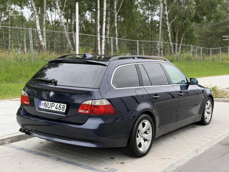 BMW 525 2005 in Vilnius, with an engine capacity of 2.50 L and mileage of 450 thousand km for 1850 €, photo 13 on AUTOMOTO.COM.LV