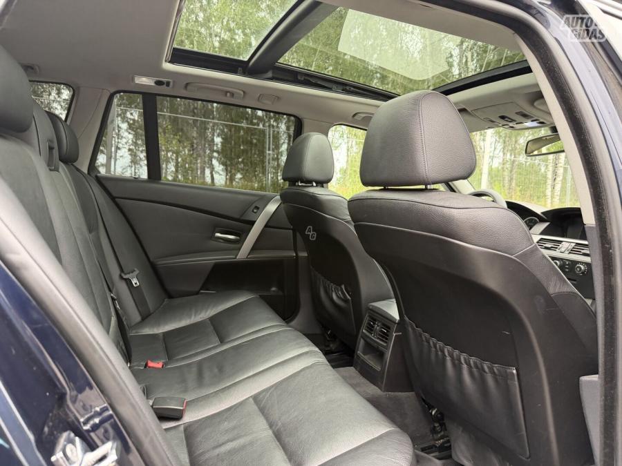 BMW 525 2005 in Vilnius, with an engine capacity of 2.50 L and mileage of 450 thousand km for 1850 €, photo 28 on AUTOMOTO.COM.LV