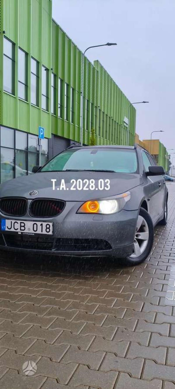 BMW 525 2005 in Vilnius, with an engine capacity of 2.50 L and mileage of 501 thousand km for 2150 €, photo 1 on AUTOMOTO.COM.LV