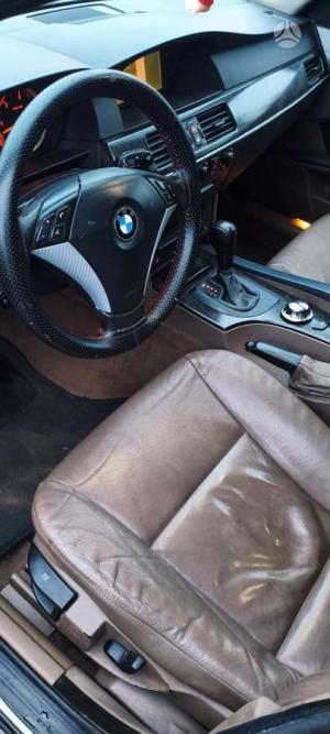 BMW 525 2005 in Vilnius, with an engine capacity of 2.50 L and mileage of 501 thousand km for 2150 €, photo 4 on AUTOMOTO.COM.LV