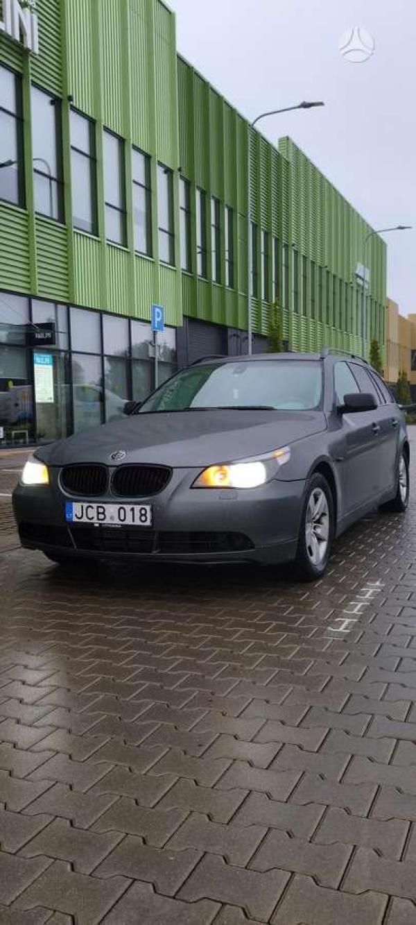 BMW 525 2005 in Vilnius, with an engine capacity of 2.50 L and mileage of 501 thousand km for 2150 €, photo 5 on AUTOMOTO.COM.LV