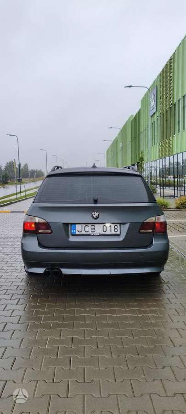 BMW 525 2005 in Vilnius, with an engine capacity of 2.50 L and mileage of 501 thousand km for 2150 €, photo 10 on AUTOMOTO.COM.LV