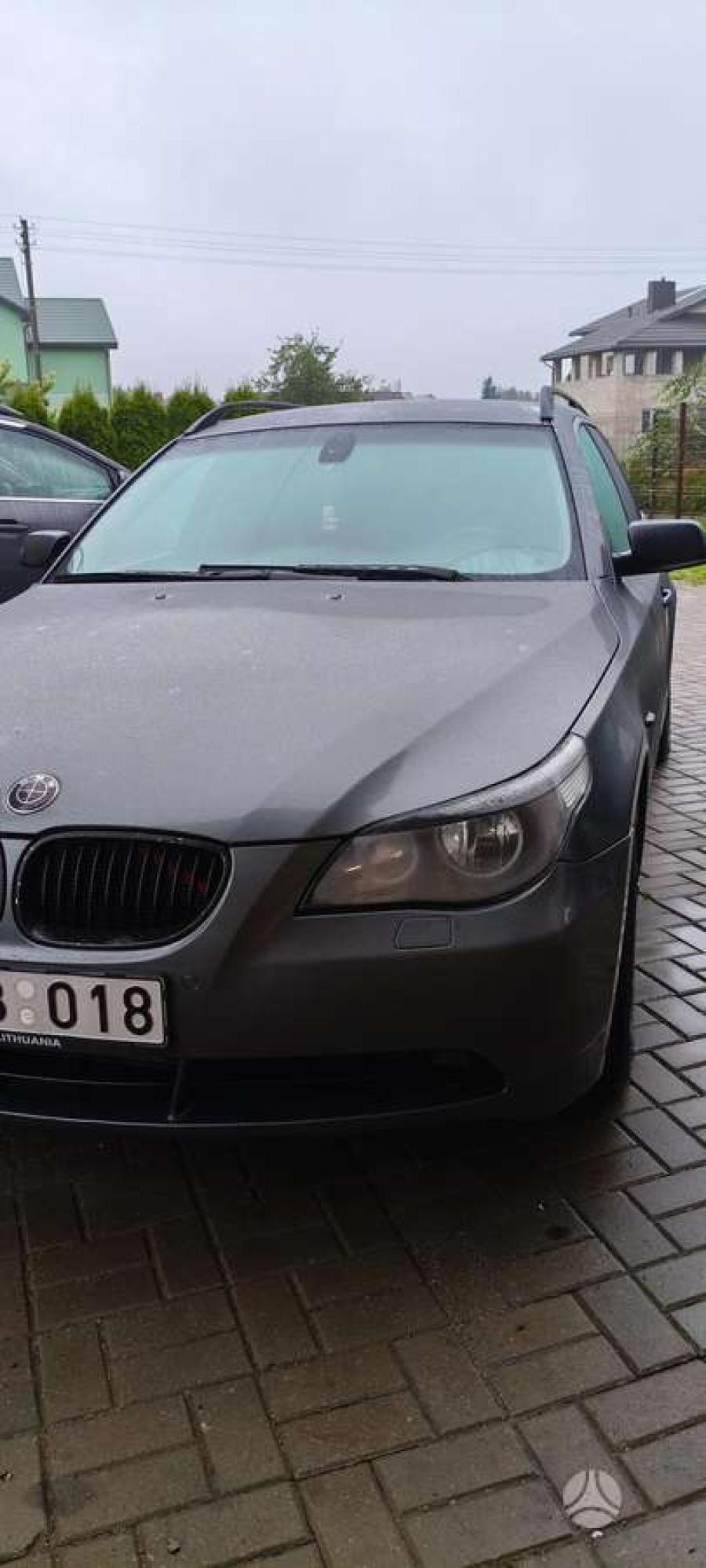 BMW 525 2005 in Vilnius, with an engine capacity of 2.50 L and mileage of 501 thousand km for 2150 €, photo 17 on AUTOMOTO.COM.LV