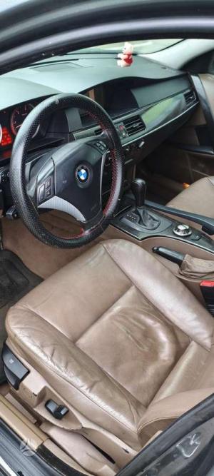 BMW 525 2005 in Vilnius, with an engine capacity of 2.50 L and mileage of 501 thousand km for 2150 €, photo 18 on AUTOMOTO.COM.LV
