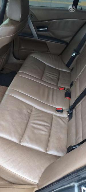 BMW 525 2005 in Vilnius, with an engine capacity of 2.50 L and mileage of 501 thousand km for 2150 €, photo 23 on AUTOMOTO.COM.LV