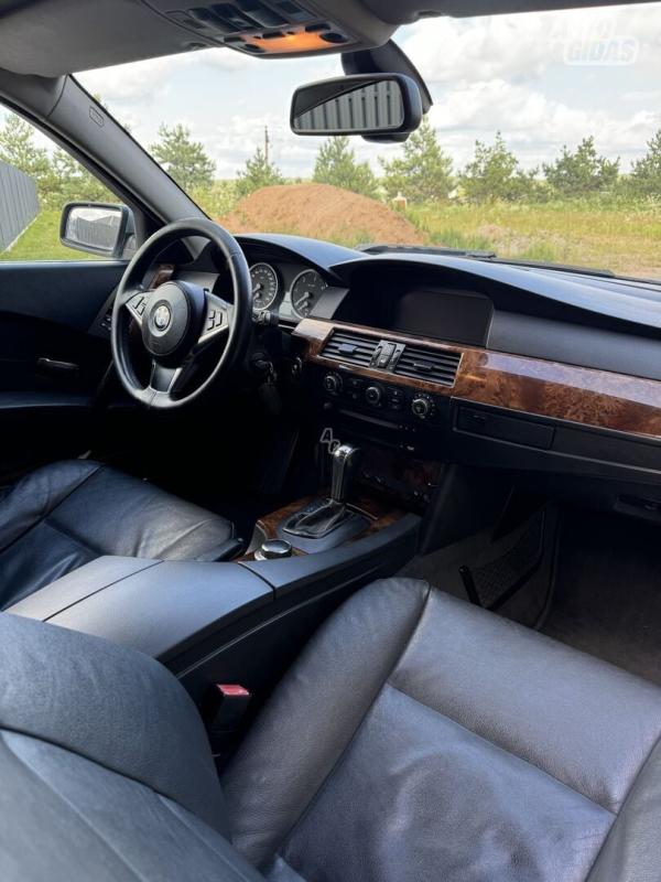 BMW 525 2005 Viļņa, ar dzinēja tilpumu 2.50 L un nobraukumu 345 tūkst. km par 2500 €, foto 6 vietnē AUTOMOTO.COM.LV