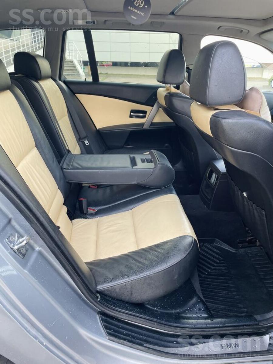 BMW 525 2005 Rīga, ar dzinēja tilpumu 3.00 L un nobraukumu 411 tūkst. km par 2550 €, foto 9 vietnē AUTOMOTO.COM.LV