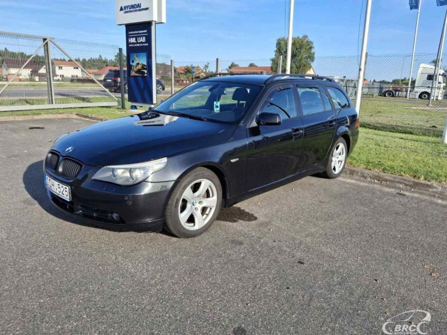 BMW 525 2005 in Vilnius, with an engine capacity of 2.50 L and mileage of 399 thousand km for 3900 €, photo 5 on AUTOMOTO.COM.LV