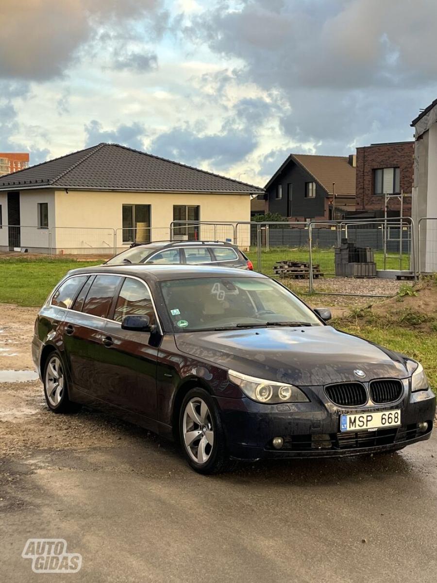 BMW 525 2005 Klaipėda, ar dzinēja tilpumu 2.50 L un nobraukumu 350 tūkst. km par 1950 €, foto 1 vietnē AUTOMOTO.COM.LV