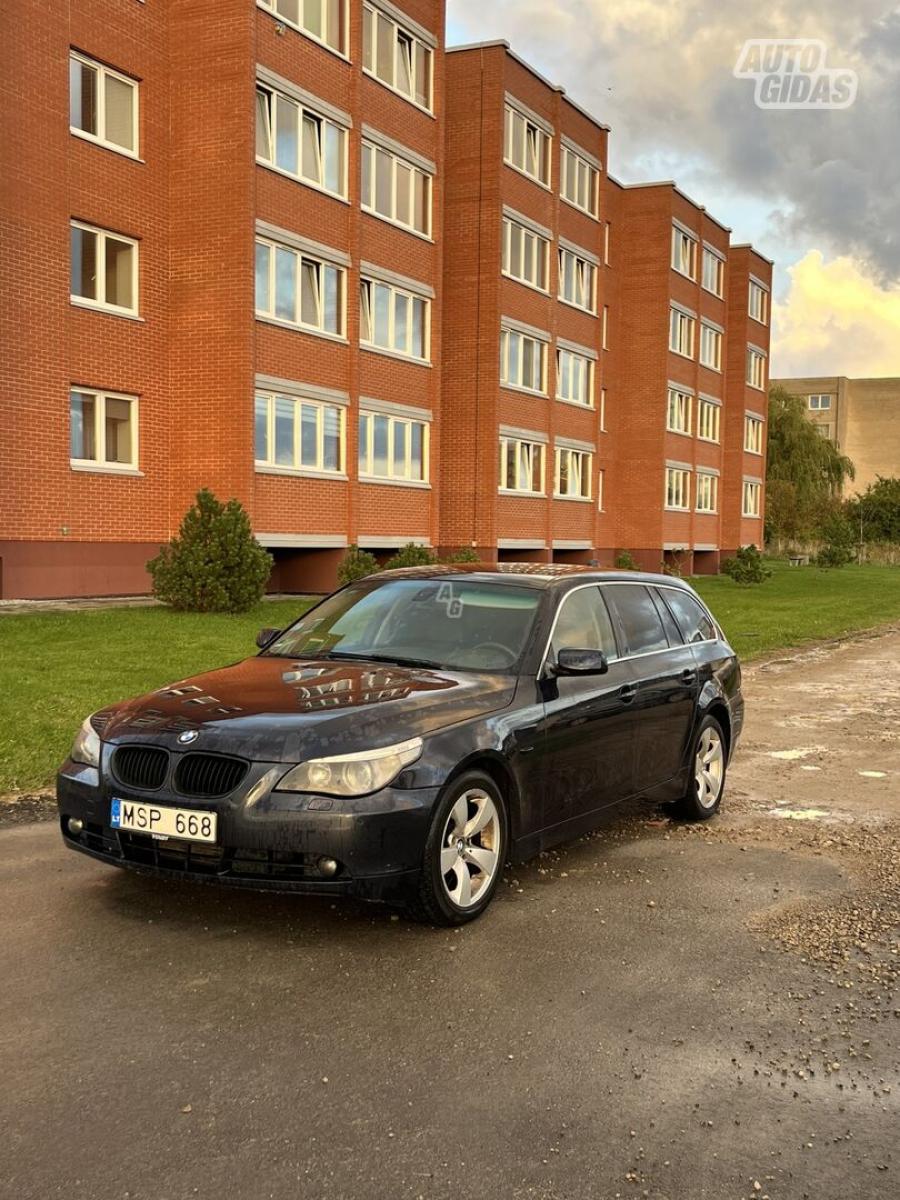 BMW 525 2005 Klaipėda, ar dzinēja tilpumu 2.50 L un nobraukumu 350 tūkst. km par 1950 €, foto 3 vietnē AUTOMOTO.COM.LV