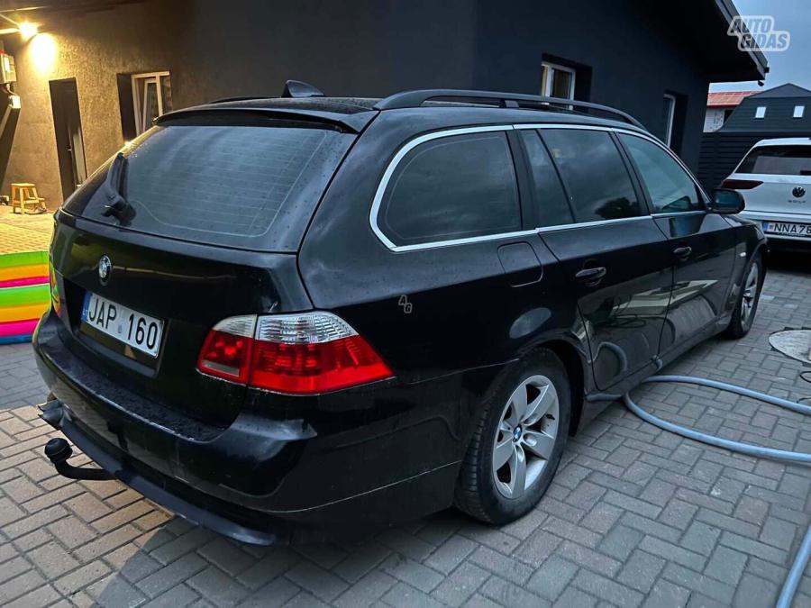 BMW 525 2005 in Kaunas, with an engine capacity of 2.50 L and mileage of 390 thousand km for 1250 €, photo 4 on AUTOMOTO.COM.LV