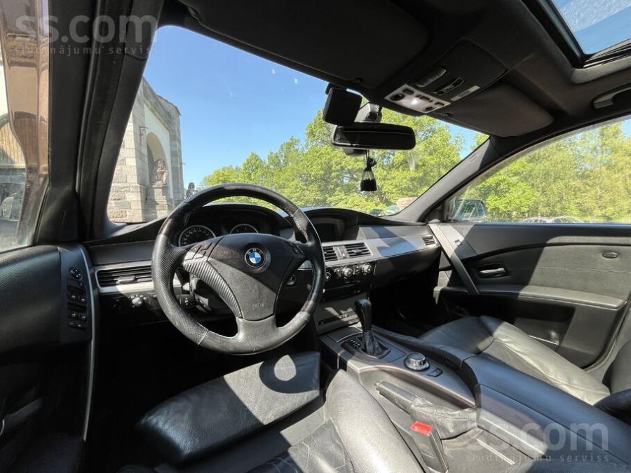 BMW 525 2006 Gulbene, ar dzinēja tilpumu 2.50 L un nobraukumu 373 tūkst. km par 3950 €, foto 10 vietnē AUTOMOTO.COM.LV