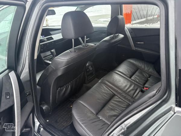 BMW 525 2006 in Vilnius, with an engine capacity of 2.50 L and mileage of 408 thousand km for 2400 €, photo 7 on AUTOMOTO.COM.LV