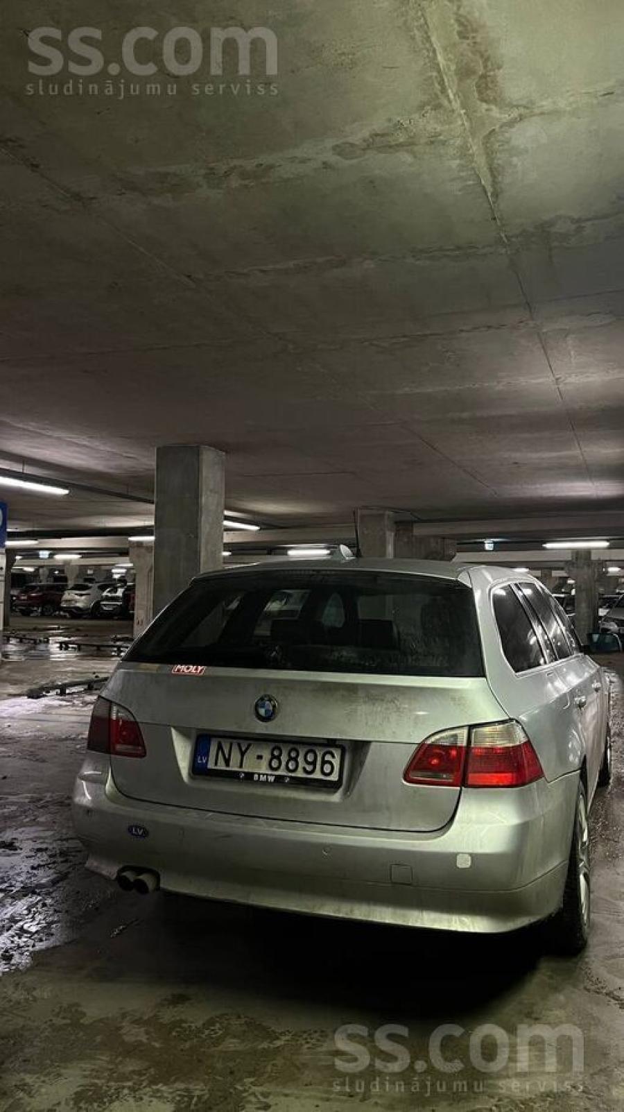 BMW 525 2006 in Riga, with an engine capacity of 2.50 L and mileage of 231 thousand km for 5100 €, photo 4 on AUTOMOTO.COM.LV