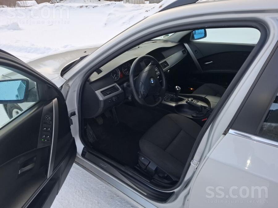 BMW 525 2006 Rīga, ar dzinēja tilpumu 2.50 L un nobraukumu 447 tūkst. km par 3300 €, foto 11 vietnē AUTOMOTO.COM.LV