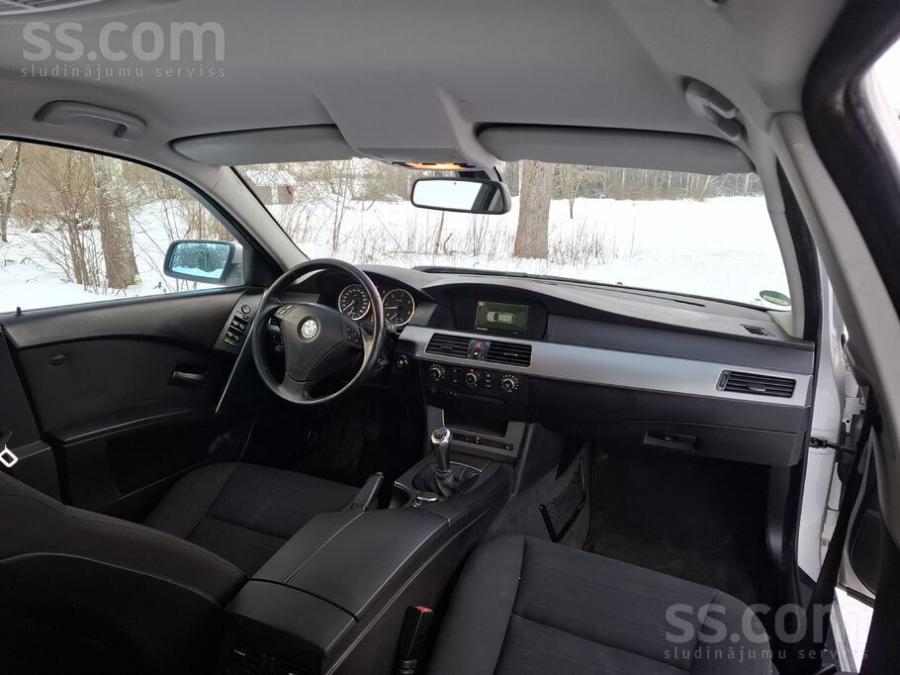 BMW 525 2006 Rīga, ar dzinēja tilpumu 2.50 L un nobraukumu 447 tūkst. km par 3300 €, foto 12 vietnē AUTOMOTO.COM.LV
