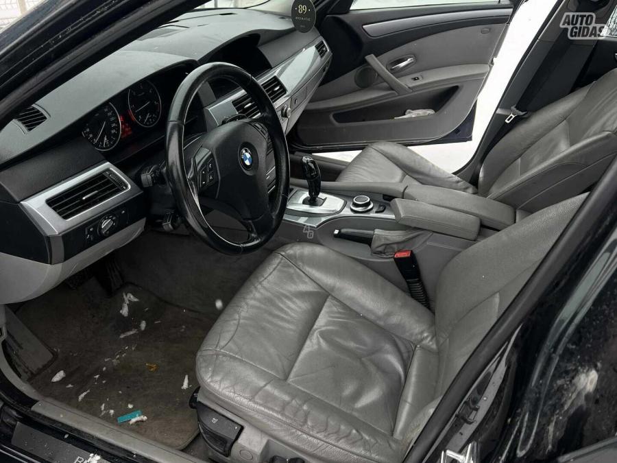 BMW 525 2006 in Ariogala, with an engine capacity of 2.50 L and mileage of 309 thousand km for 3200 €, photo 19 on AUTOMOTO.COM.LV