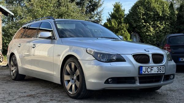 BMW 525 2006 in Lazdijai, with an engine capacity of 2.50 L and mileage of 349 thousand km for 3600 €, photo 8 on AUTOMOTO.COM.LV