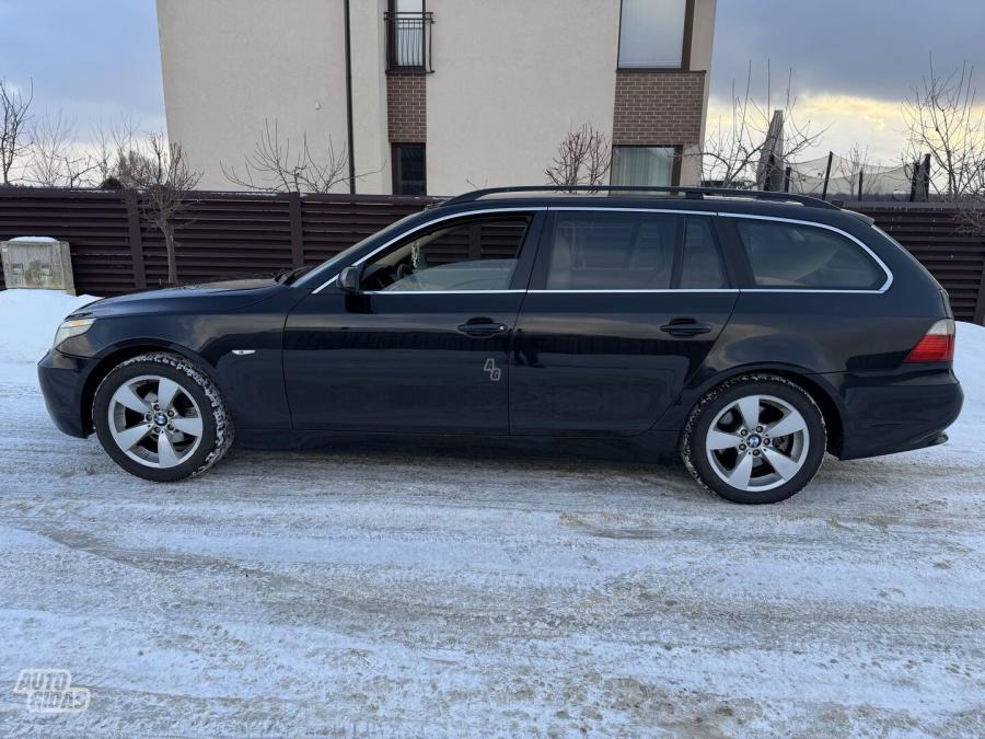 BMW 525 2006 Viļņa, ar dzinēja tilpumu 2.50 L un nobraukumu 280 tūkst. km par 2600 €, foto 6 vietnē AUTOMOTO.COM.LV