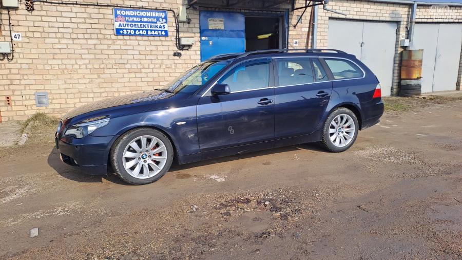 BMW 525 2006 Viļņa, ar dzinēja tilpumu 2.50 L un nobraukumu 386 tūkst. km par 2650 €, foto 6 vietnē AUTOMOTO.COM.LV