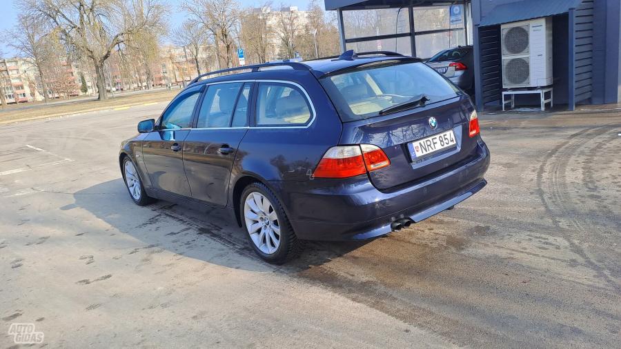 BMW 525 2006 Viļņa, ar dzinēja tilpumu 2.50 L un nobraukumu 386 tūkst. km par 2650 €, foto 8 vietnē AUTOMOTO.COM.LV