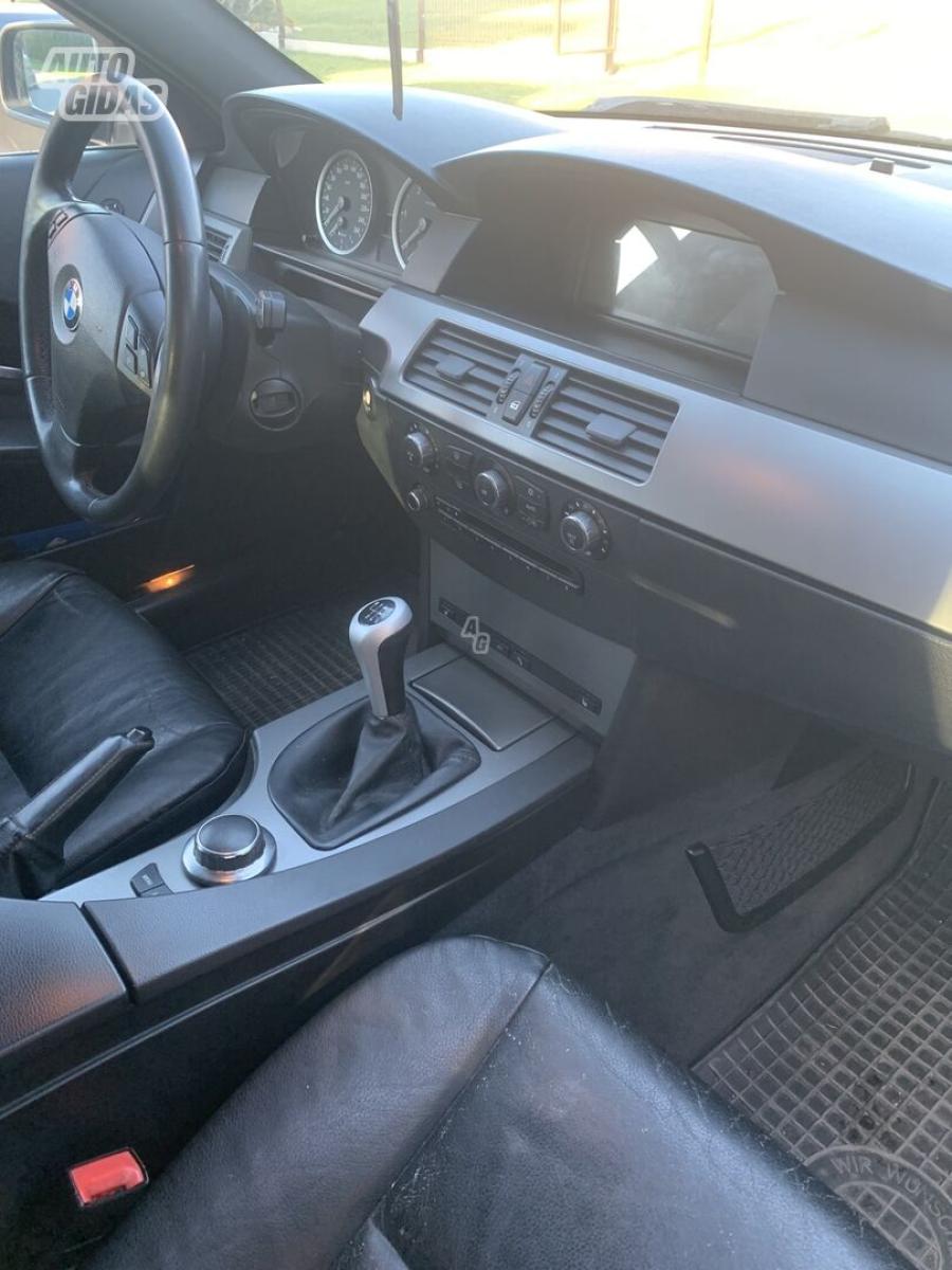BMW 525 2006 in Marijampole, with an engine capacity of 2.50 L and mileage of 320 thousand km for 2650 €, photo 9 on AUTOMOTO.COM.LV