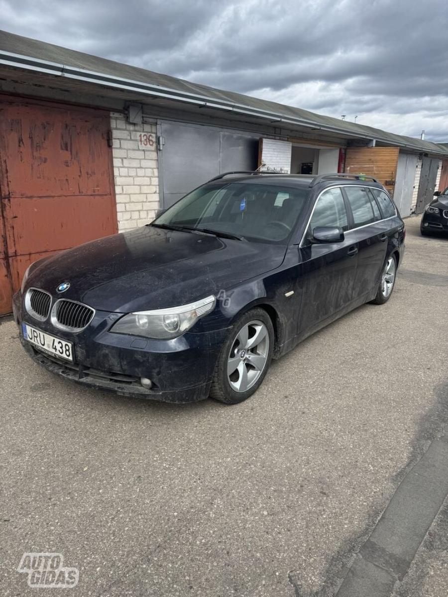 BMW 525 2006 Kauņa, ar dzinēja tilpumu 2.50 L un nobraukumu 350 tūkst. km par 2100 €, foto 1 vietnē AUTOMOTO.COM.LV