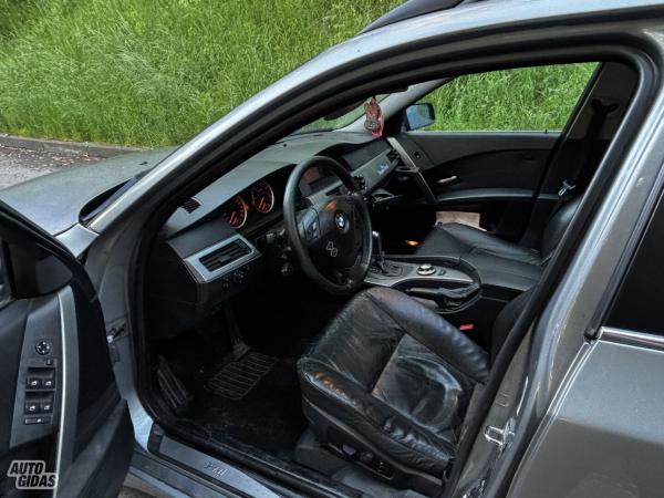 BMW 525 2006 in Vilnius, with an engine capacity of 2.50 L and mileage of 350 thousand km for 1900 €, photo 7 on AUTOMOTO.COM.LV