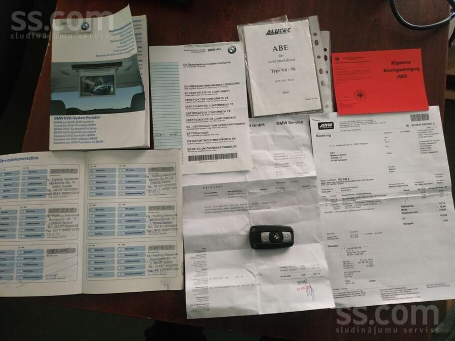 BMW 525 2006 in Riga, with an engine capacity of 2.50 L and mileage of 303 thousand km for 4400 €, photo 18 on AUTOMOTO.COM.LV