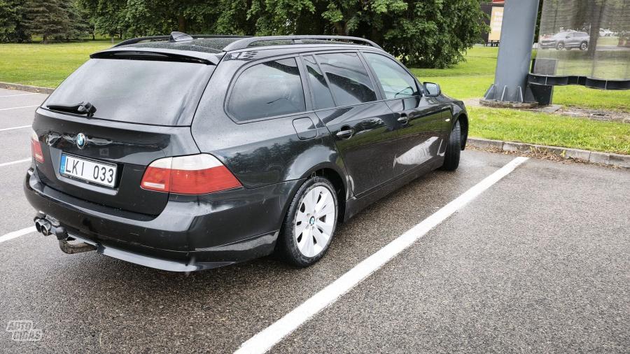 BMW 525 2006 in Siauliai, with an engine capacity of 2.50 L and mileage of 367 thousand km for 3400 €, photo 7 on AUTOMOTO.COM.LV