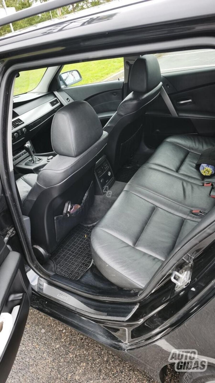BMW 525 2006 in Siauliai, with an engine capacity of 2.50 L and mileage of 367 thousand km for 3400 €, photo 11 on AUTOMOTO.COM.LV