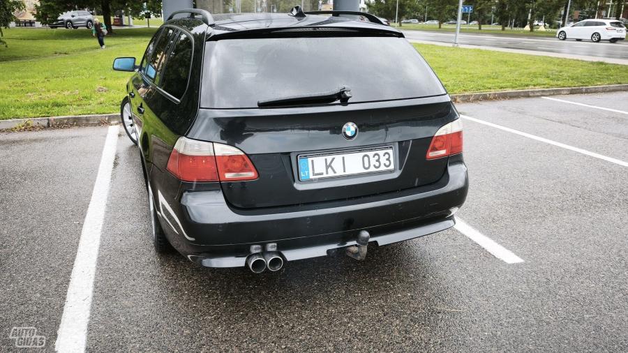 BMW 525 2006 in Siauliai, with an engine capacity of 2.50 L and mileage of 367 thousand km for 3400 €, photo 16 on AUTOMOTO.COM.LV