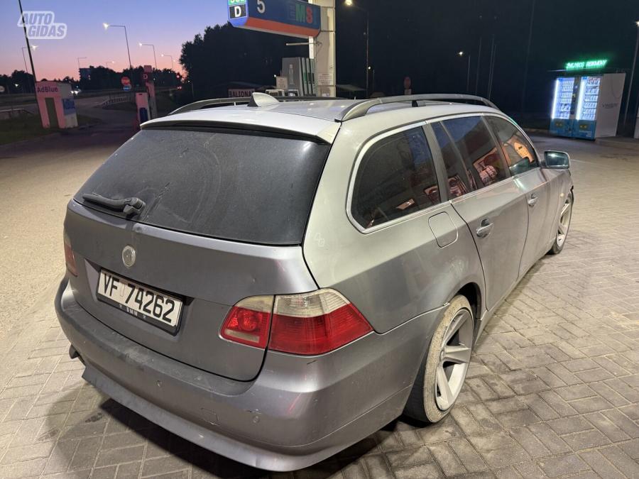 BMW 525 2006 in Kaunas, with an engine capacity of 2.50 L and mileage of 336 thousand km for 1450 €, photo 4 on AUTOMOTO.COM.LV