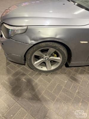 BMW 525 2006 in Kaunas, with an engine capacity of 2.50 L and mileage of 336 thousand km for 1450 €, photo 8 on AUTOMOTO.COM.LV