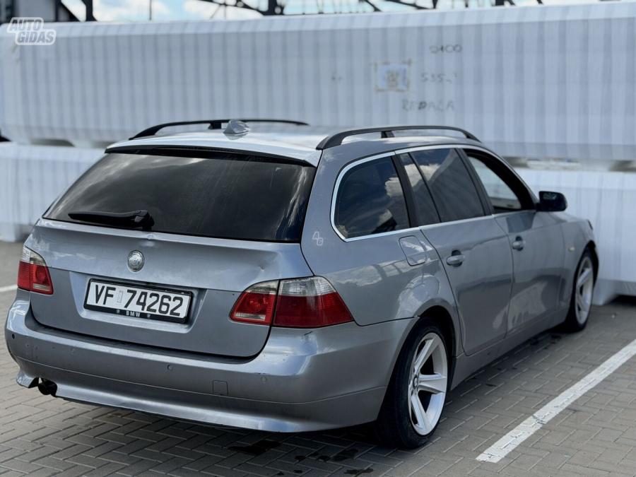 BMW 525 2006 in Kaunas, with an engine capacity of 2.50 L and mileage of 374 thousand km for 1250 €, photo 10 on AUTOMOTO.COM.LV